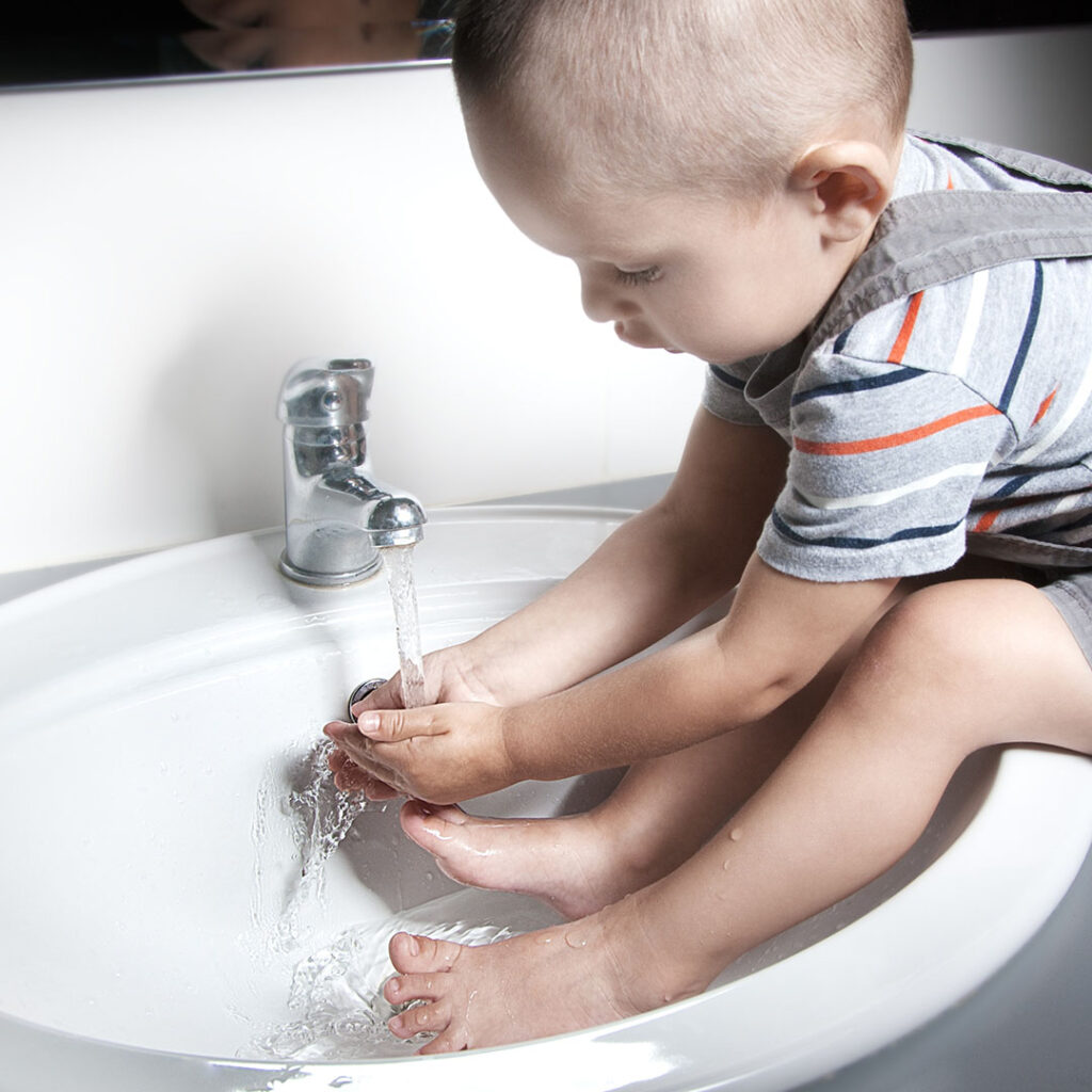 Hand Washing Starts Early - O2B Kids