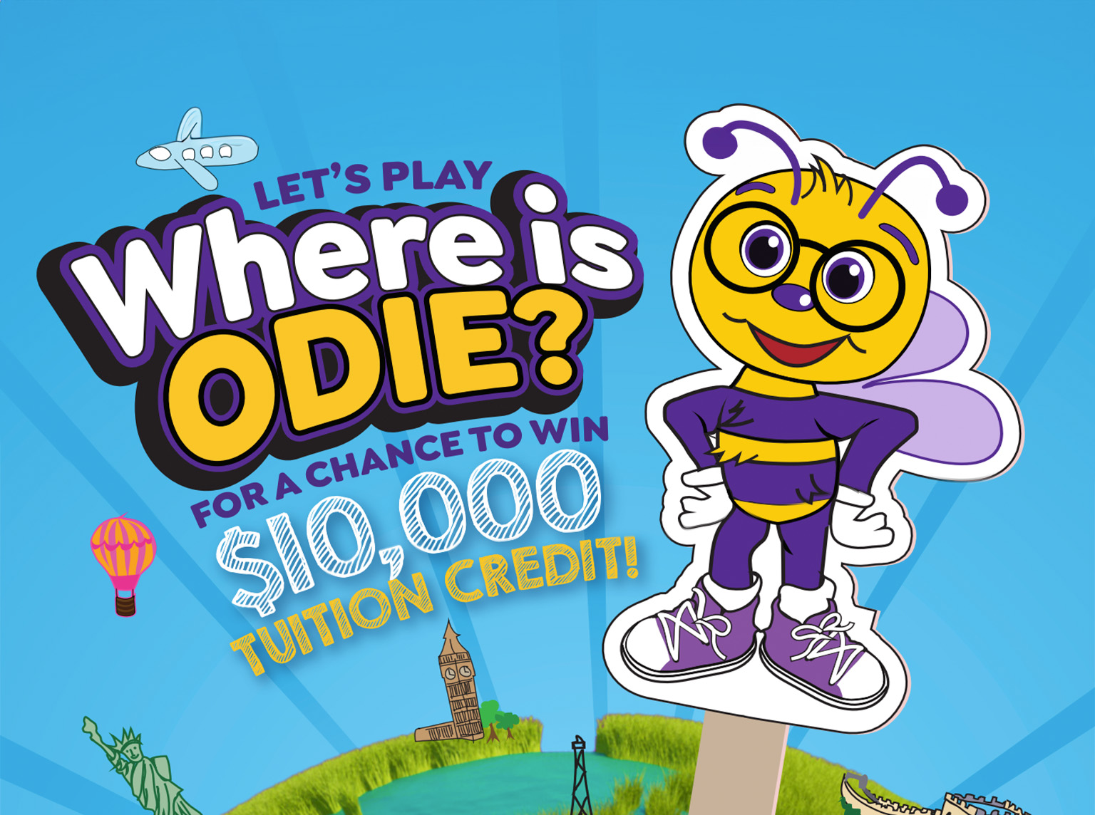 Where is Odie? Contest Winners 2024 - O2B Kids